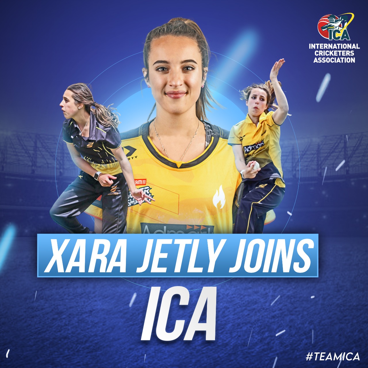 Emerging Talent,Xara Jetly Signs with ICA - ICA ssociation